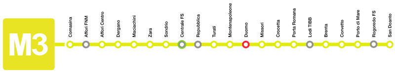 La mappa della metro di Milano e il crucipuzzle da stampare ...