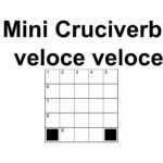 Mini cruciverba online, veloce veloce - Iltuocruciverba